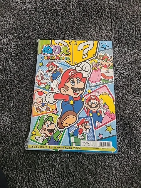 NINTENDO SUPER MARIO Bros & Mario Kart Activity & Colouring Book ...