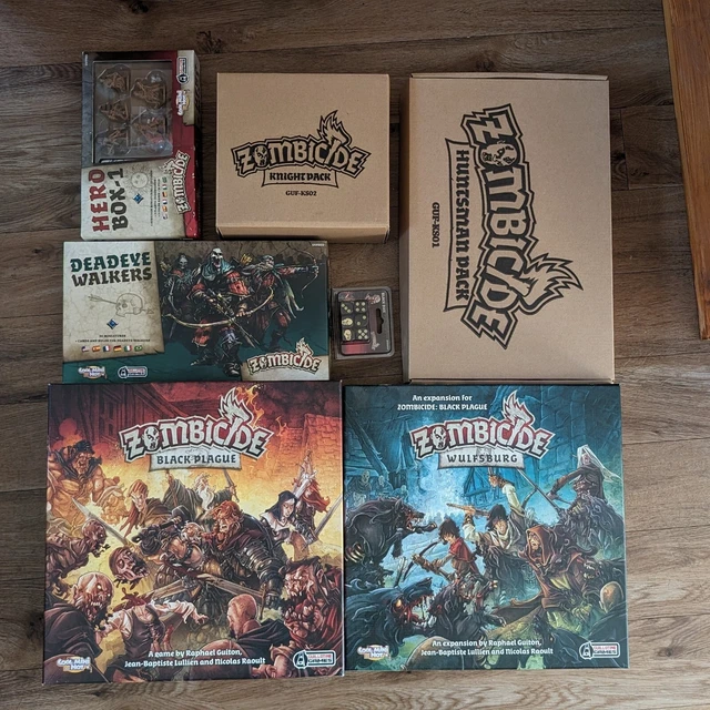 ZOMBICIDE BLACK PLAGUE Huntsman Knight Pack Wolfsburg Painted HQ ...