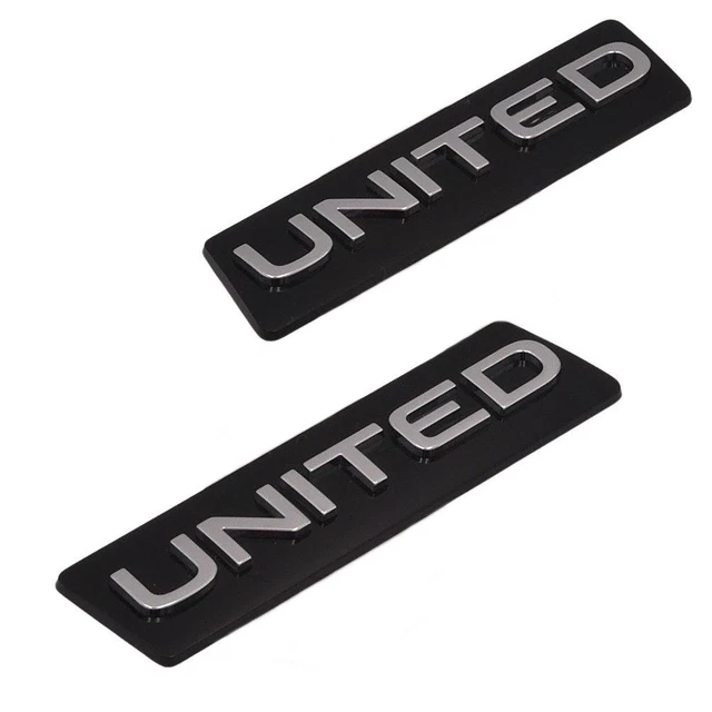 EMBLEM LOGO SET Schriftzug UNITED original VW up ! Volkswagen ...