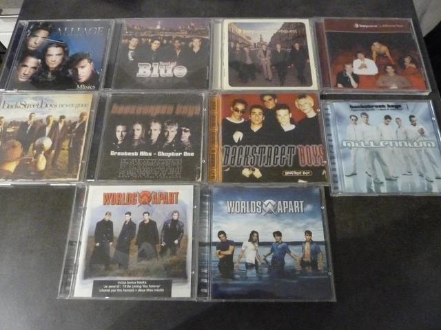 LOT CD BOYS Band Backstreet Boys, Worlds Apart....10Pces EUR 7,95 ...