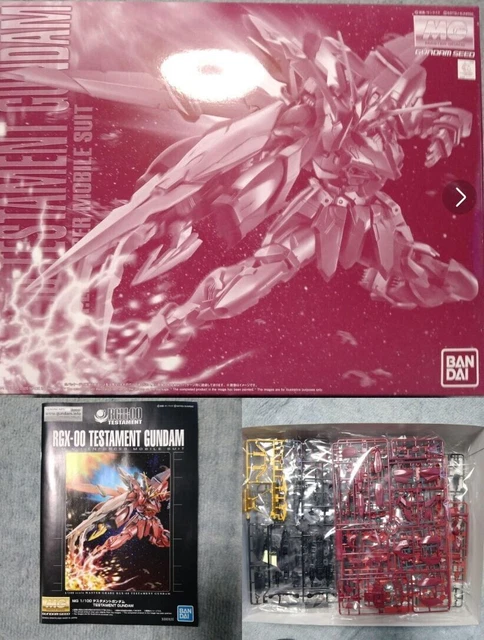 KIT GUNDAM TESTAMENT MG 1/100 de Bandai Mobile Suit SEED DESTINY ASTRAY ...