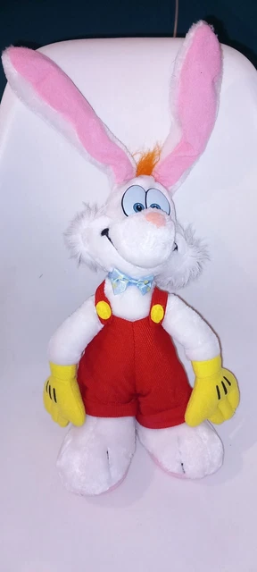 DISNEY’S ROGER RABBIT Plush Toy 1980’s Vintage Toy Collectable £39.99 ...