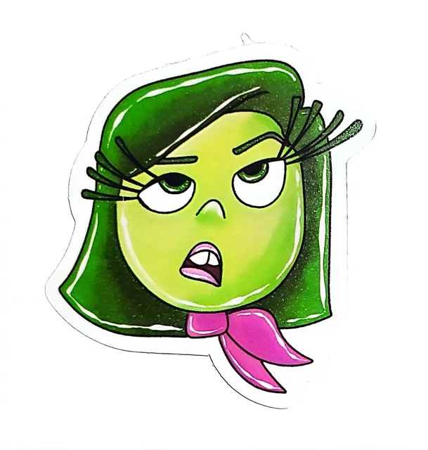 DISNEY PIXAR INSIDE OUT Joy Sadness Fear Disgust Anger Water Resistant ...