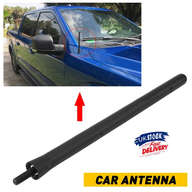 UNIVERSAL UK BLACK Car Beesting Bee Sting Radio/Stereo Aerial Ariel ...