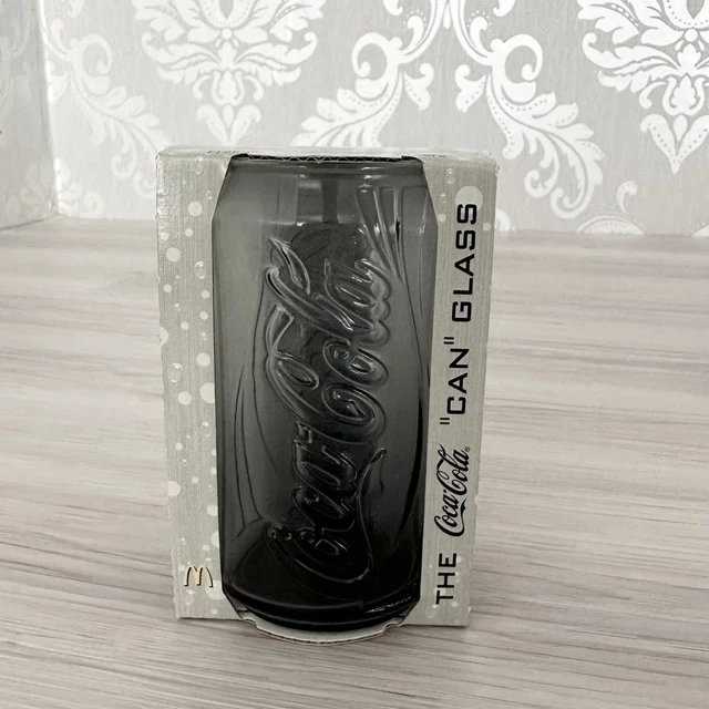 COCA-COLA GLASS CAN Shape McDonalds 1990s Grey BNIB £21.99 - PicClick UK