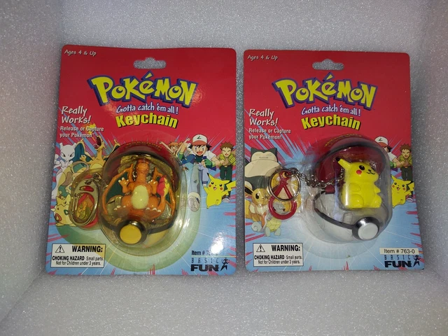 POKEMON PIKACHU AND Charizard Keychains by Basic FUN,Inc. EUR 37,79 ...