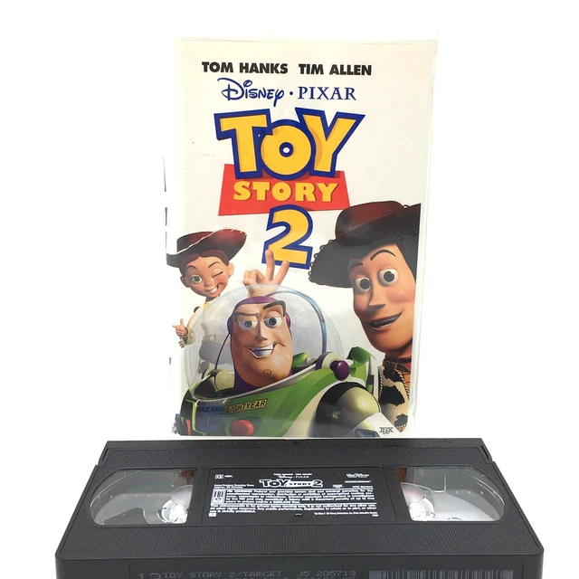 DISNEY PIXAR TOY Story 2 (VHS, 2000, Clamshell) #19947 Tom Hanks Tim ...