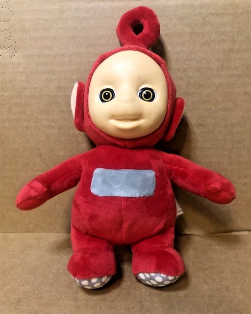 TELETUBBIES TALKING PO Red Plush 10" Character Doll Giggles Talking Toy ...