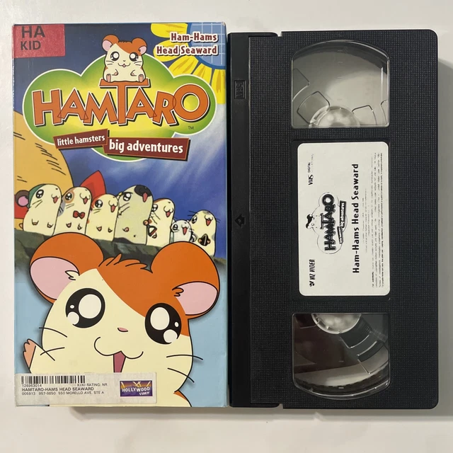 HAMTARO - LITTLE Hamsters Big Adventures (VHS, 2000) Animated ~ BUY 2 ...