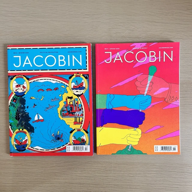 JACOBIN MAGAZINE X 2 Winter 2020 #36 Spring 2020 # 37 EUR 19,19 ...