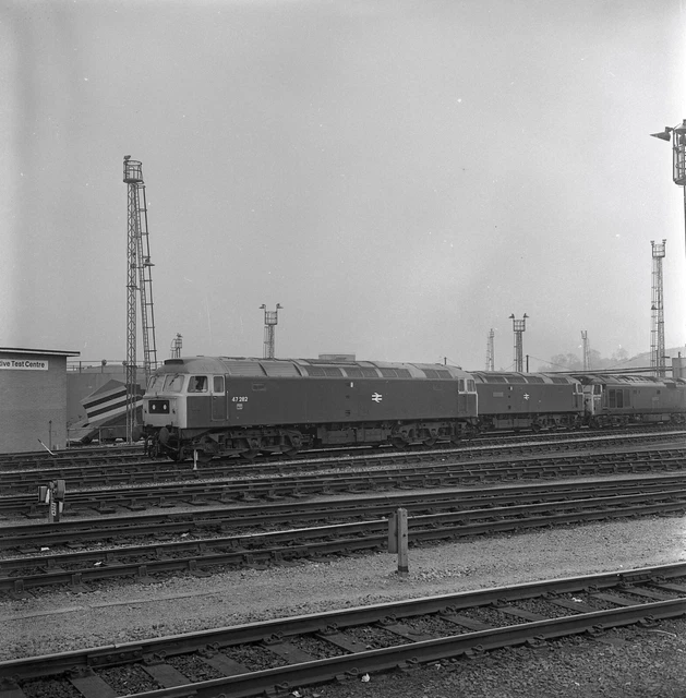 BRISTOL BATH ROAD Class 47 47282 1980 6 x 6 cm Railway Negative RN432 £ ...