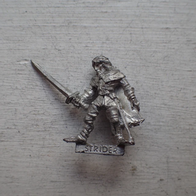 CITADEL WARHAMMER CLASSIC 80s LOTR ME1 Fellowship Hero Strider Ranger ...