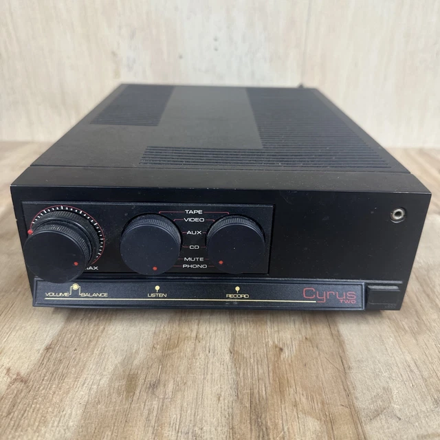 CYRUS TWO AMPLIFIER With Cyrus Cd Player Cd Part Tested Read ...