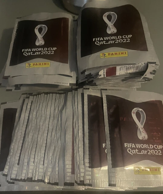 WORLD CUP 2022 stickers Qatar 100 Unopened Packets £85.00 - PicClick UK