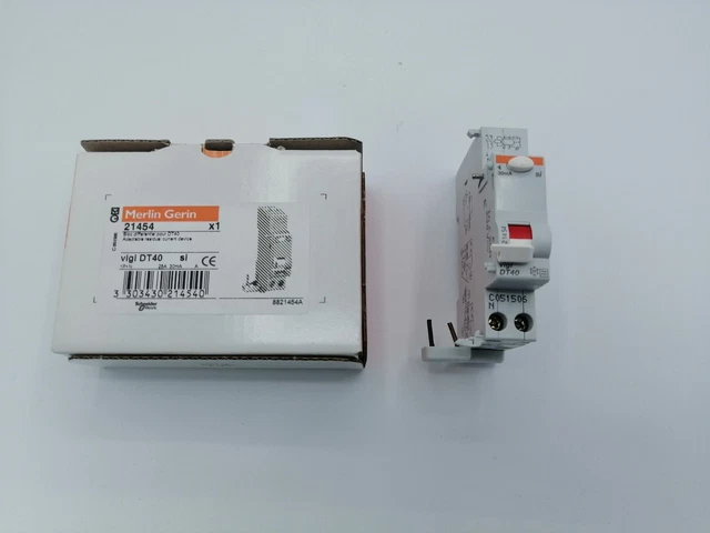 MERLIN GERIN BY schneider ref 21454 disjoncteur Différentiel DT40 25A 1P+N 30mA EUR 35,00 ...