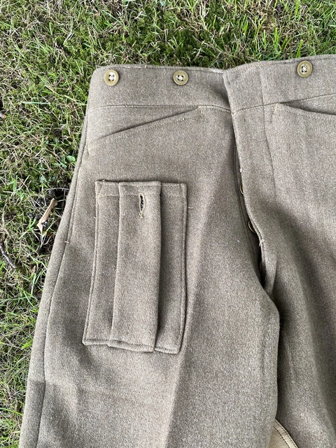 WW2 BRITISH 1944 Dday dispatch riders pants breeches £150.00 - PicClick UK