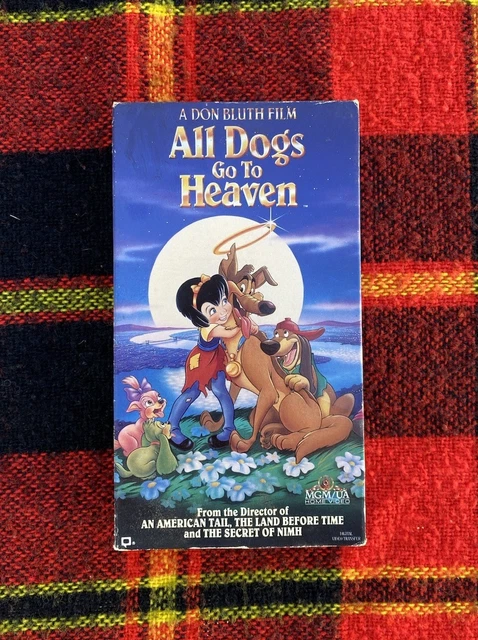 ALL DOGS GO to Heaven (VHS, 1994, Slipsleeve) £8.85 - PicClick UK