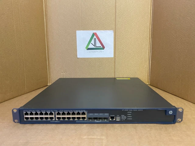 COMMUTATEUR HP A5500-24G-POE+ EI HP JG241A H3C S5500-28C-PWR-EI avec ...