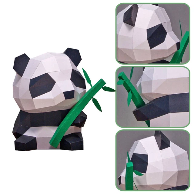 PAPER ANIMAL 3D Model Puzzle DIY Papercraft Kit Origami Toy for Home £7 ...