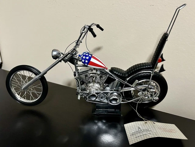 EASY RIDER HARLEY Davidson Built Motorcycle Chopper Captain America ...