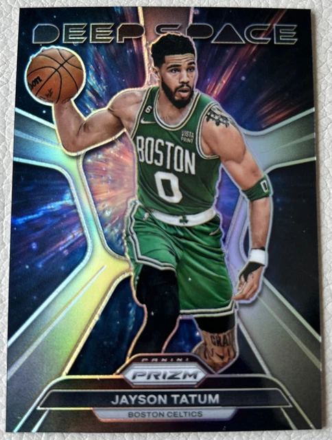 2023-24 PANINI PRIZM Jayson Tatum Deep Space argent véritable Boston ...