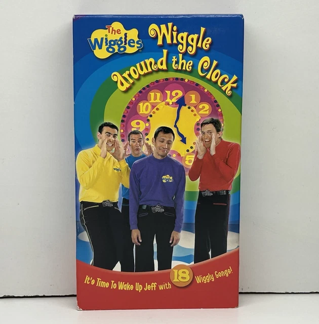 THE WIGGLES WIGGLE Around The Clock VHS 2006 Late Release HTF! Rare ...