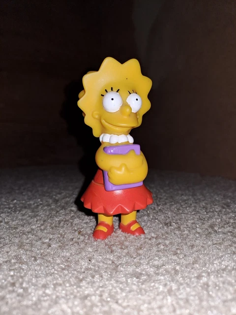 THE SIMPSONS BURGER King Lisa Sinpson 10cm Figure Good Condition 2001 £ ...