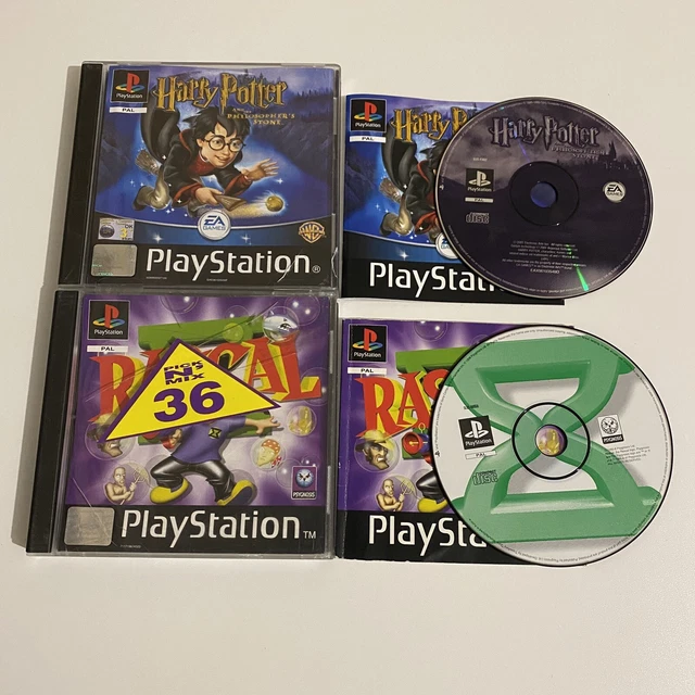 HARRY POTTER: PHILOSOPHERS Stone & Rascal - Sony Playstation PS1 ...
