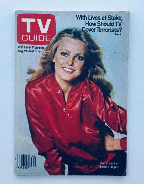 TV GUIDE MAGAZINE August 26 1978 Cheryl Ladd NJ-PA Ed. No Label £15.63 ...