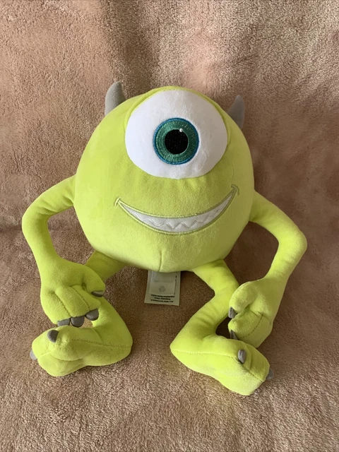DISNEY STORE MONSTERS Inc Mike Wazowski Plush Soft Toy Monsters Inc ...