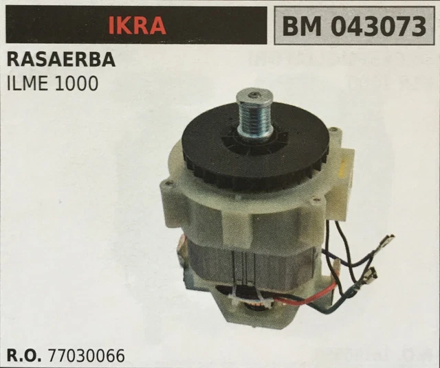 MOTOR ELEKTRISCH BRUMAR Ikra BM043073 Rasenmäher Ilme 1000 EUR 87,06 ...