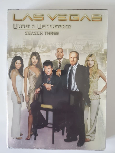 LAS VEGAS UNCUT & Uncensored Season Three DVD Brand New Sealed 2006 TV ...