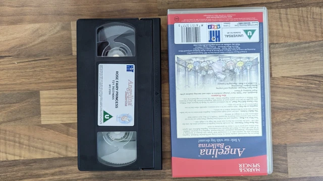 ANGELINA BALLERINA ROSE Fairy Princess, The Cheese Ball Cup Final VHS ...