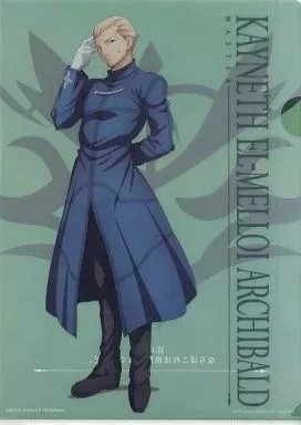 FATE/ZERO KAYNETH EL-MELLOI Archibald A4 Clear File singolo articolo ...