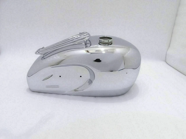 FIT FOR TRIUMPH T100 Chromed Gas Fuel Petrol Tank With Cap £220.00 ...