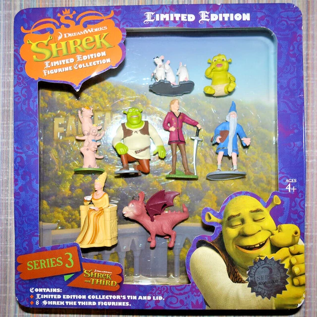 SHREK FIGURINE SERIES THREE 2007 RARE TIN LIMITED EDITION 4008 of 6000 ...