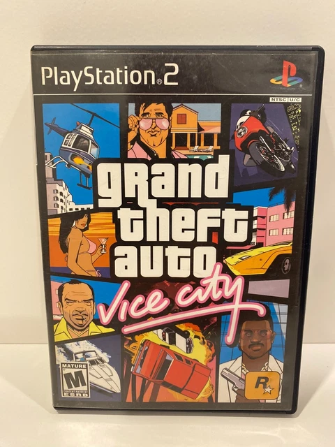 GRAND THEFT AUTO: Vice City (Sony PlayStation 2, 2002) PS2 Complet CIB ...