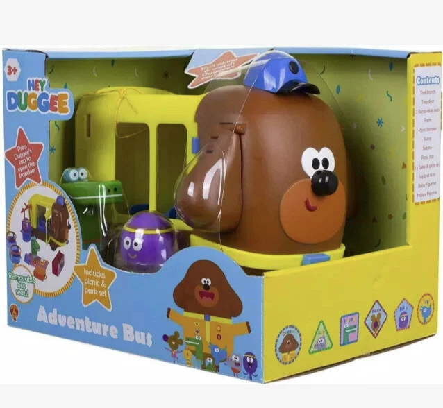 HEY DUGGEE ADVENTURE Bus Playset £19.98 - PicClick UK