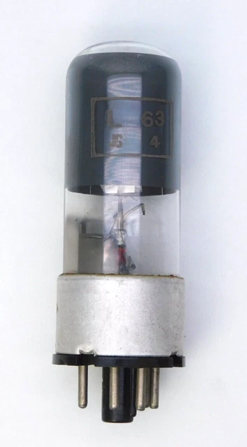 OSRAM L63 CV1067 Metal Base Square Getter Valve Tube Used Tested (V17 ...