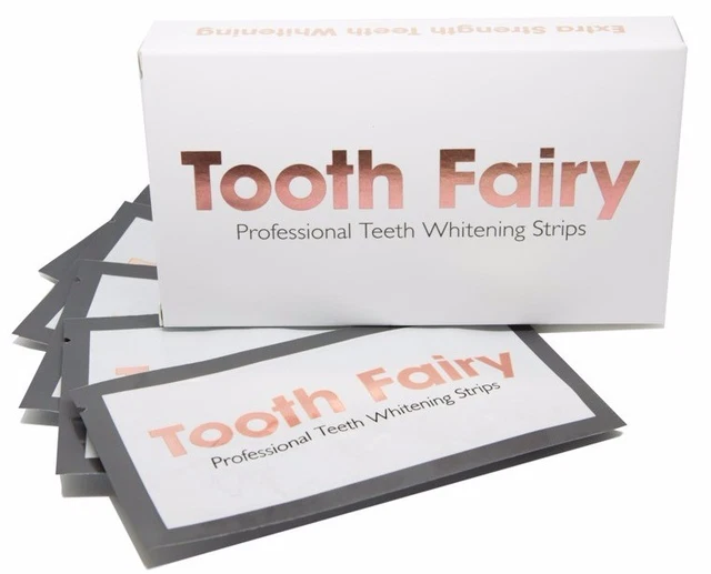 TOOTH FAIRY WHITE Professional Advanced Teeth Whitening White Strips ...