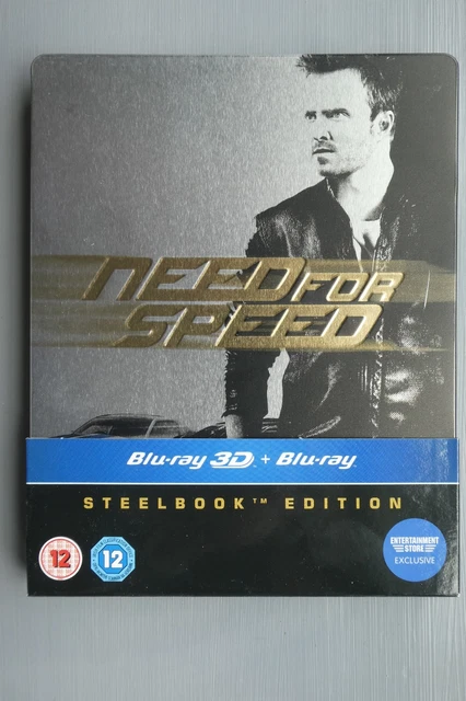NEED FOR SPEED 3D Blu Ray Steelbook £6.95 - PicClick UK