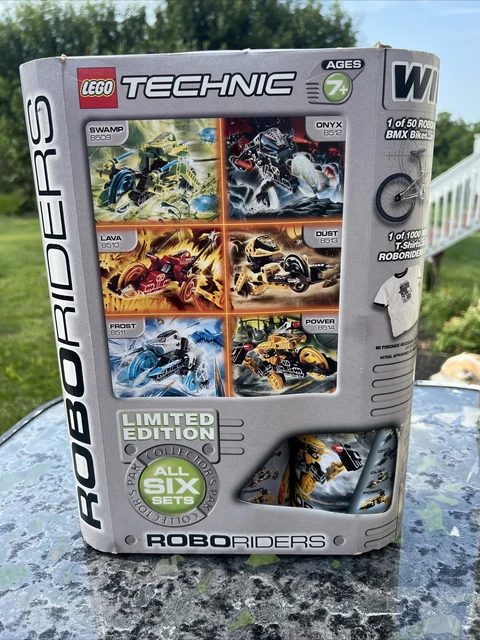 RARE LEGO TECHNIC Édition Limitée Robot Riders Lot Complet 6 3 Scellés ...