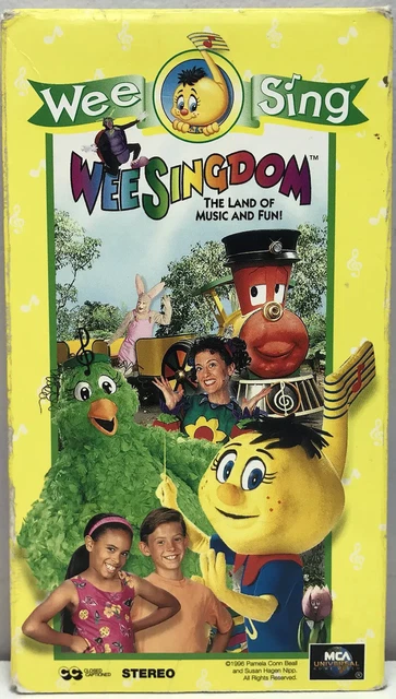 WEE SING WE Singdom Land of Music & Fun! VHS Video Tape Price Stern ...