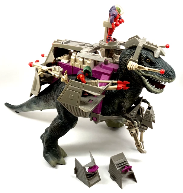 FIGURINE ARTICULÉE TYRANNOSAURUS Rex Dino Riders 1987 Tyco T-Rex List ...