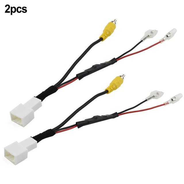 2PCS CAR REVERSE Camera Wiring Beam Connector for Toyota £10.93 ...
