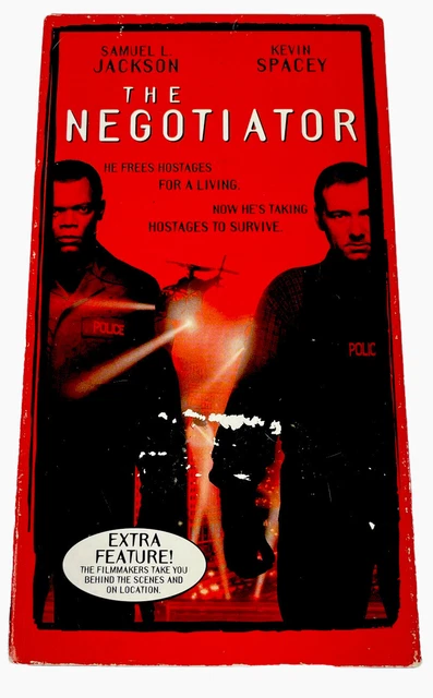 THE NEGOTIATOR (VHS 1999) Samuel Jackson, Kevin Spacey £5.37 - PicClick UK