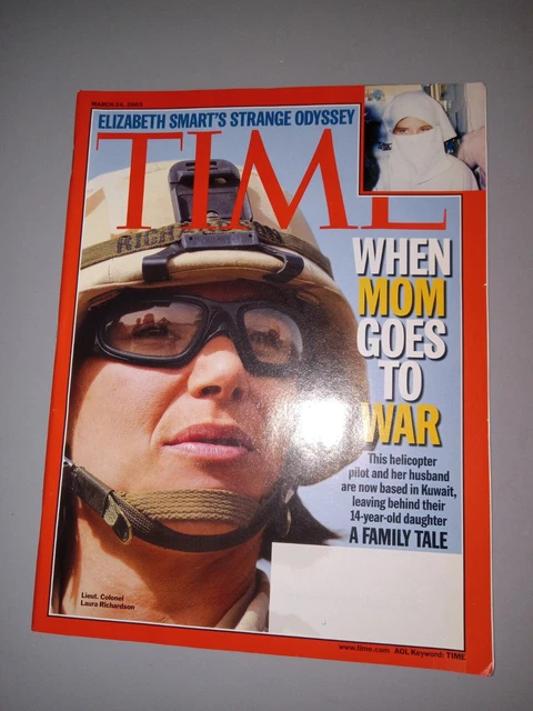 Time Magazine March 24 2003 When Mom Goes To War £8 79 Picclick Uk
