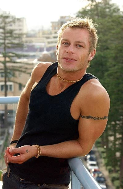 AUSTRALIAN ACTOR JARROD Dean on the set of the film 'Liquid Bridge- Old ...