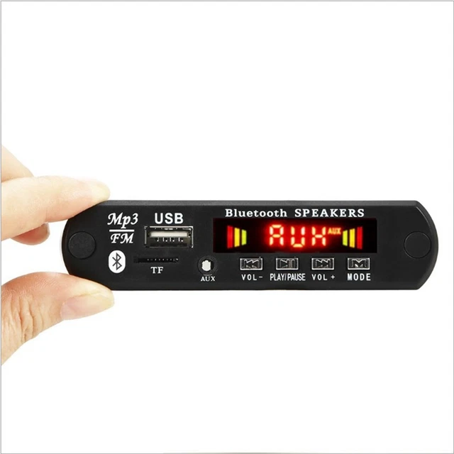 PRACTICAL AMPLIFIER MP3 Player Decoder Board 12V Bluetooth 5.0 50W Car ...
