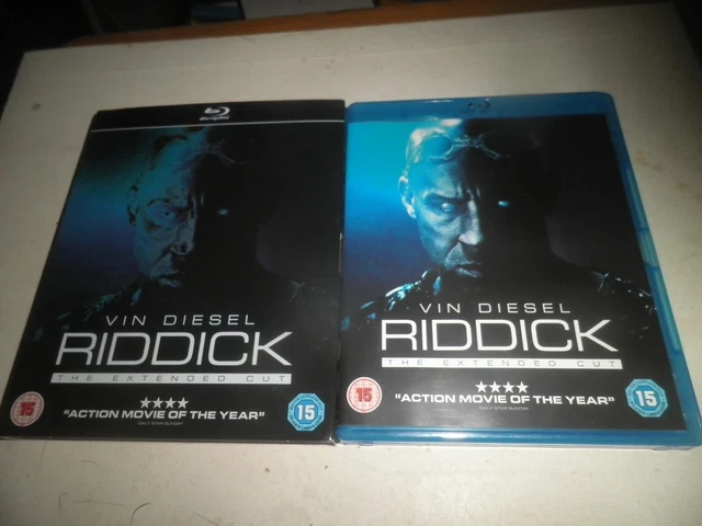RIDDICK: THE EXTENDED Cut Blu-ray (2014) Vin Diesel, Twohy (DIR) with ...